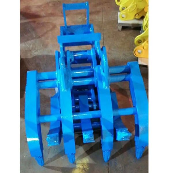 Excavator mechanical wood grab Stone grabber Iron grabber - Buy ...