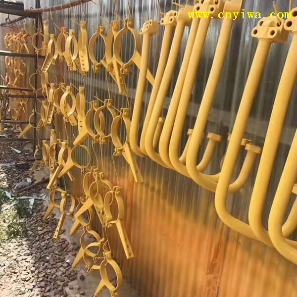 Excavator cylinder iron pipe Excavator cylinder hoop Inlet pipe Oil ...