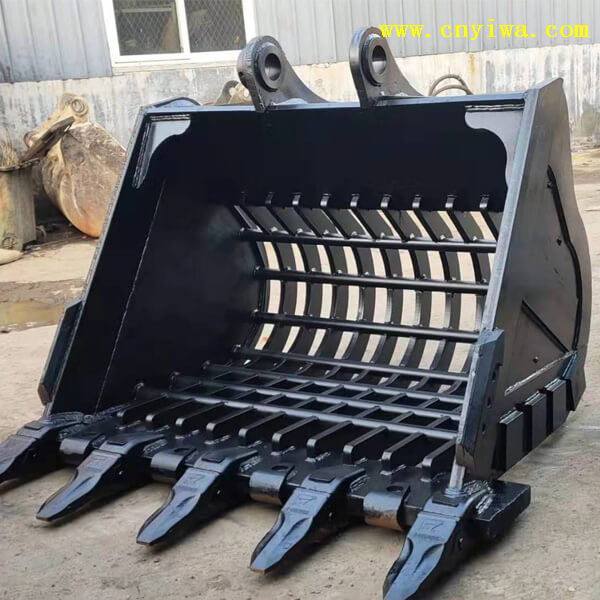 Excavator screen bucket/screen bucket - Buy Excavator bucket, Excavator ...