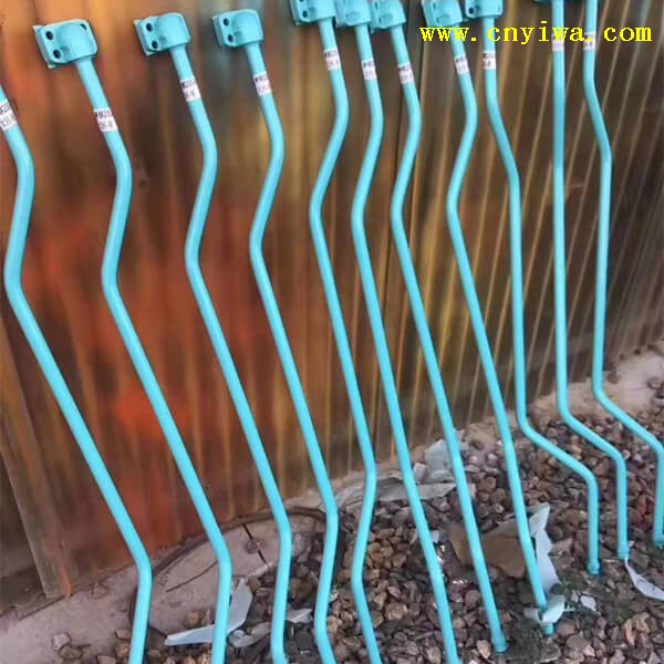 Excavator cylinder iron pipe Excavator cylinder hoop Inlet pipe Oil ...