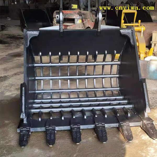 Excavator screen bucket/screen bucket - Buy Excavator bucket, Excavator ...