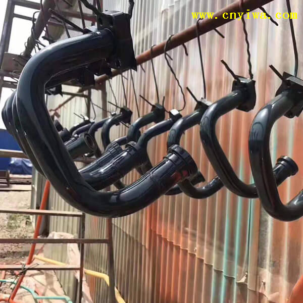 Excavator cylinder iron pipe Excavator cylinder hoop Inlet pipe Oil ...